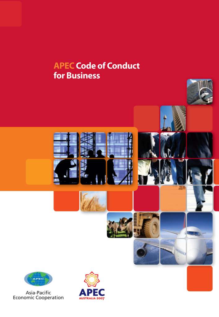 APEC Anticorruption Code of Conduct for Business September 2007