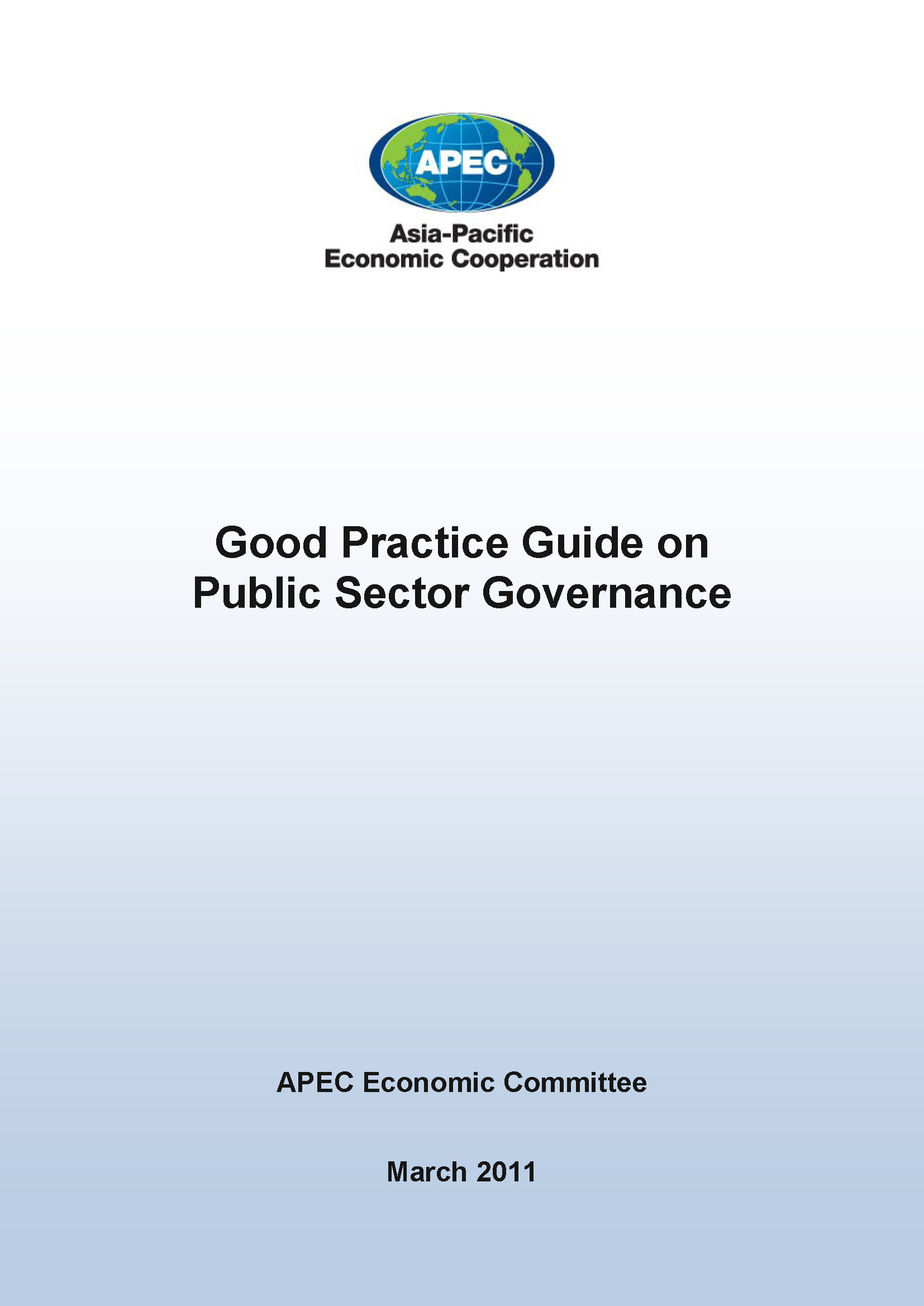 Good Practice Guide on Public Sector Governance