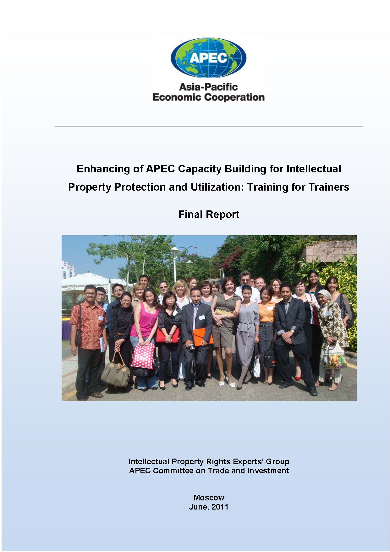 Enhancing of APEC Capacity Building for Intellectual Property Protection and Utilization Training fo