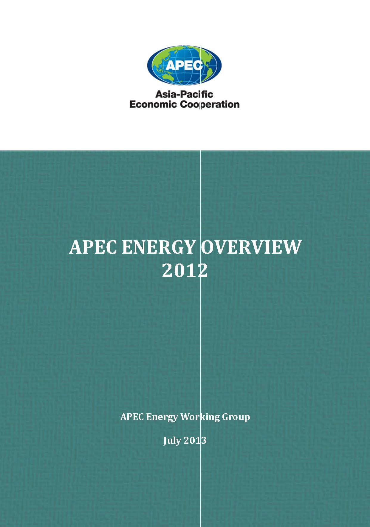 APEC Energy Overview 2012