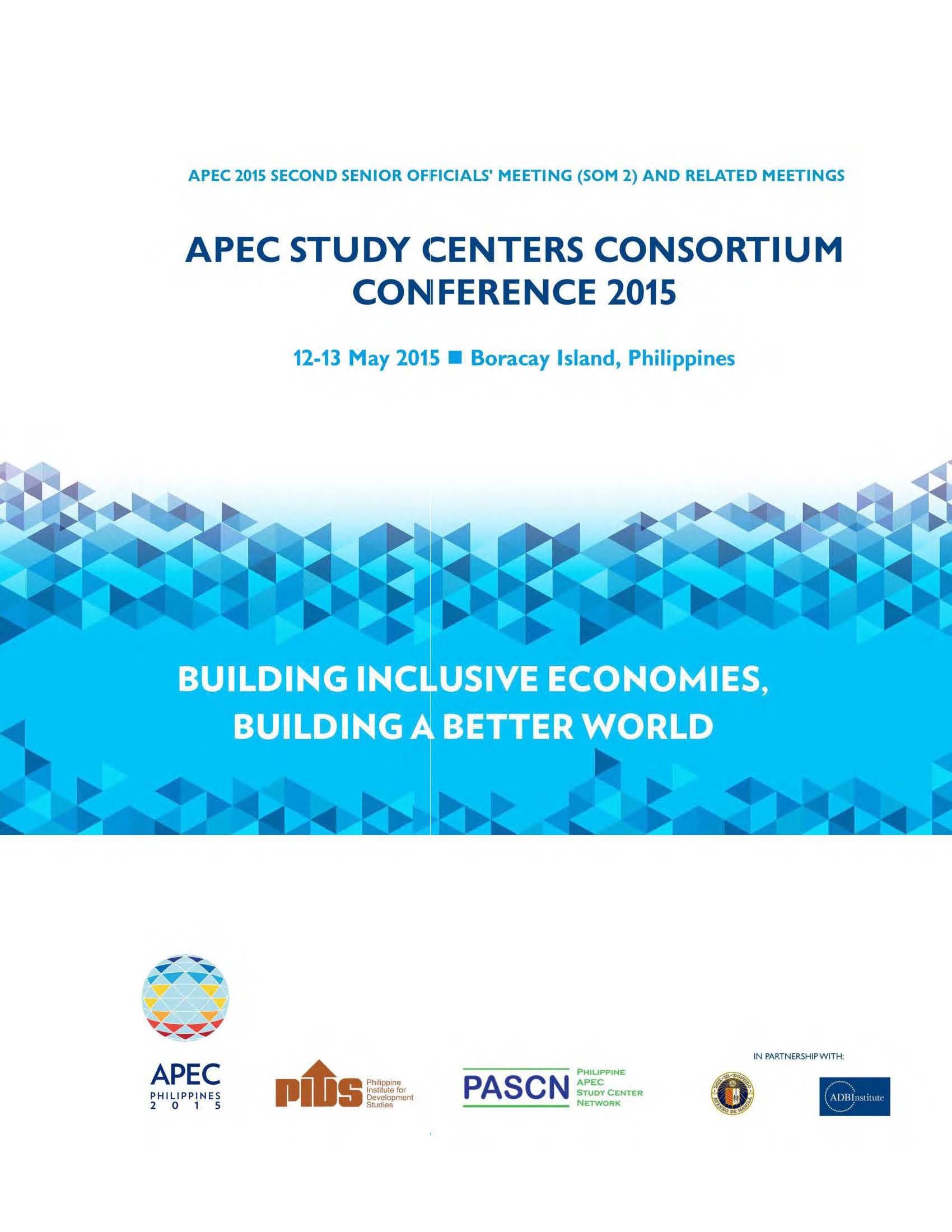 APEC Study Center Consortium Conference 2015 Proceedings