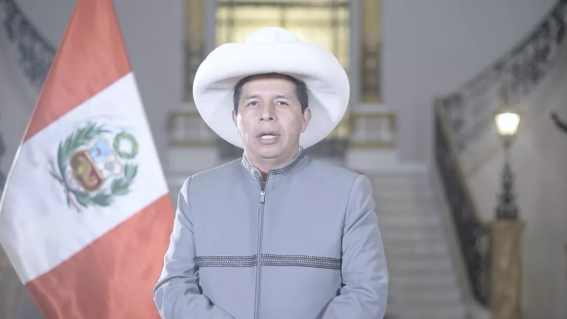 José Pedro Castillo Terrones, President of Peru at the APEC CEO Summit ...