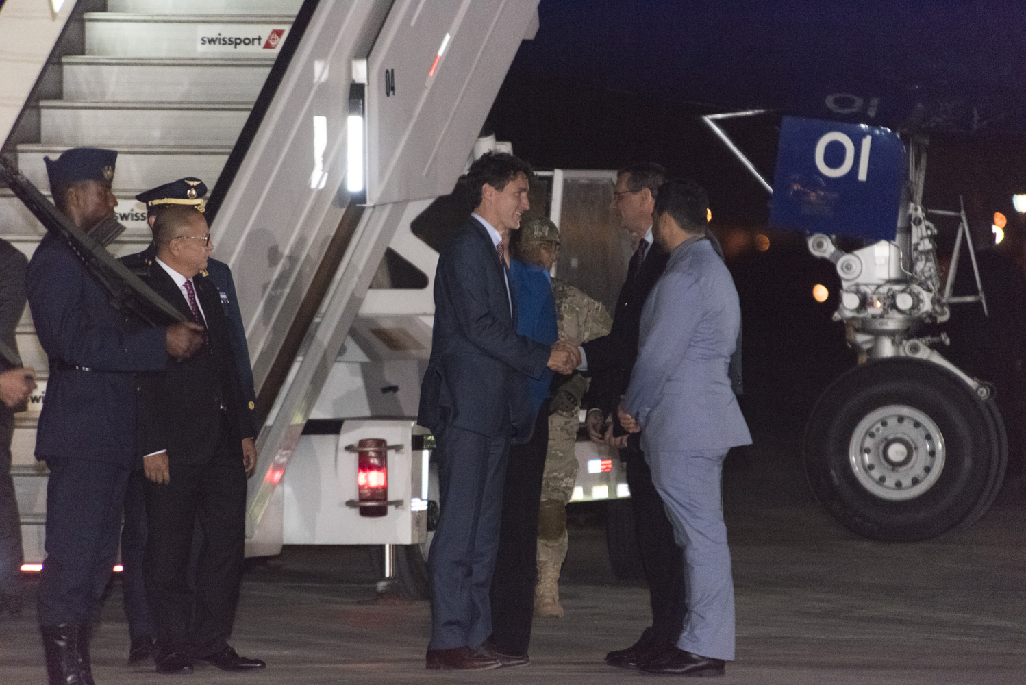 Canada Leader's Arrival | APEC