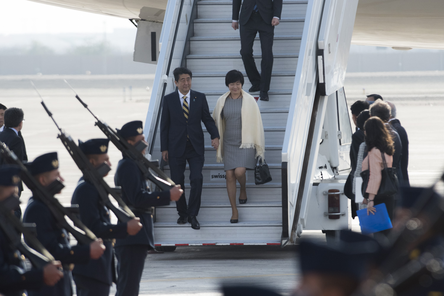 Japan Leader's Arrival | APEC