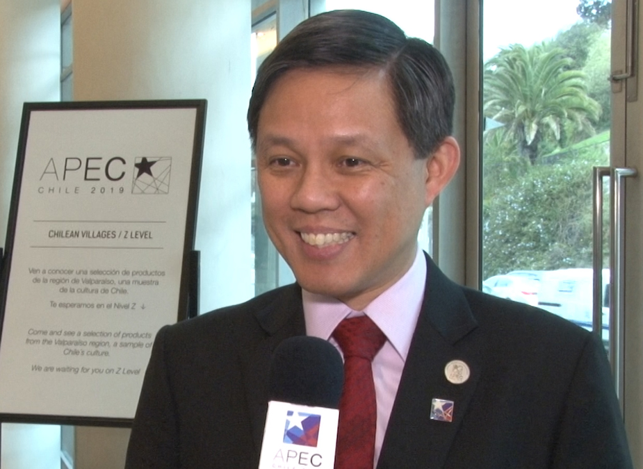 Chan Chun Sing, Minister of Trade and Industry of Singapore on ...